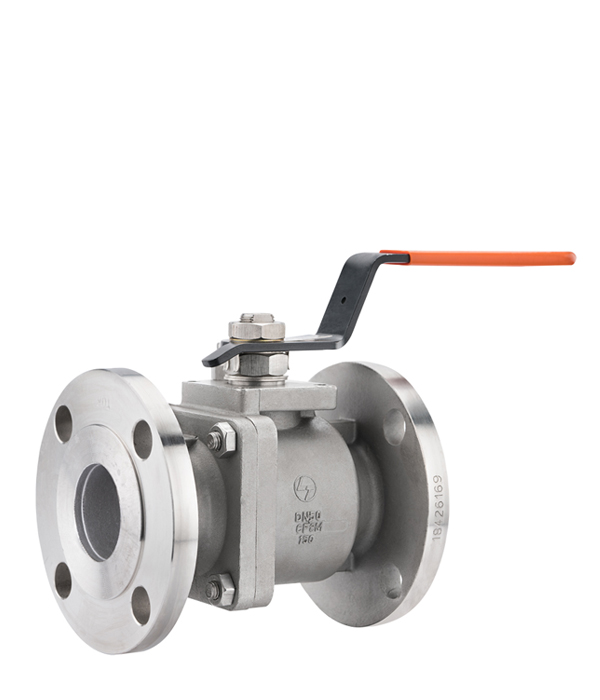 Buy L&T 4 inch Lever CF8 Ball Valves RF SS316 PTFE Full Bore online at ...