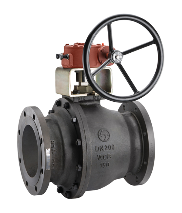 Buy L&T 18 inch Gear LCB Ball Valves RF SS316 Metal online at best ...