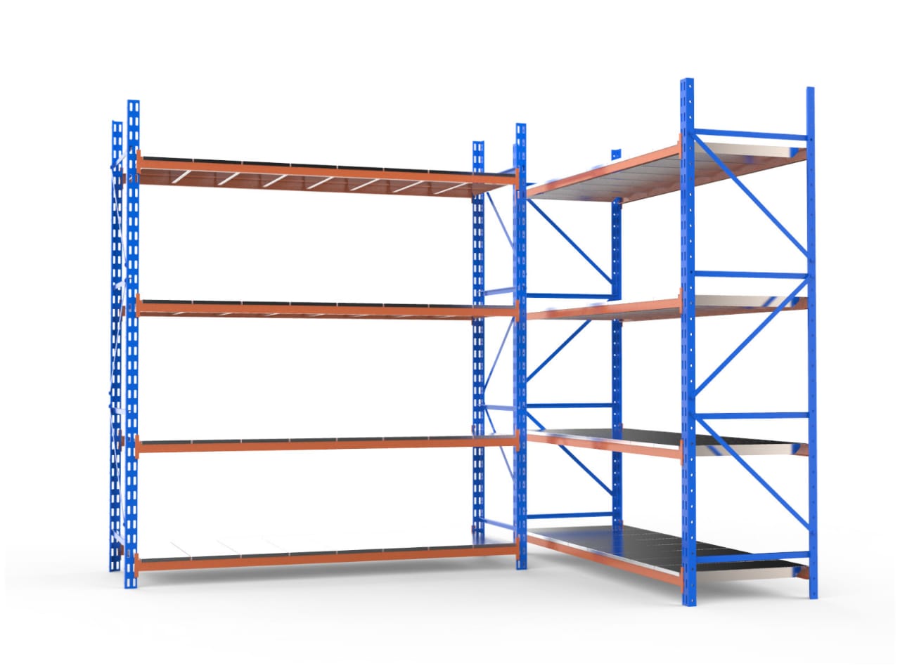 Buy Mild Steel Pallet 5 Layers Industrial Racks 12 ft online at best ...