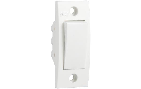 Buy REO Flair 6 A Bell Curve White Electrical Switches online at best ...