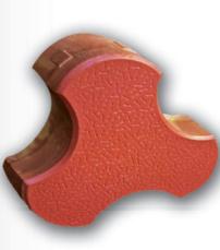 Buy 30 mm Arc Paver Blocks 270 x 270 mm Colarado online at best rates ...