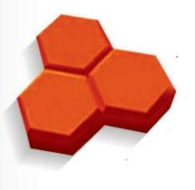 Buy 60 mm Hexagonal Paver Blocks 270 x 190 mm Trihex online at best ...