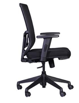 Buy HNI India Revolving Black 985 x 635 x 605 mm Office Chairs online ...