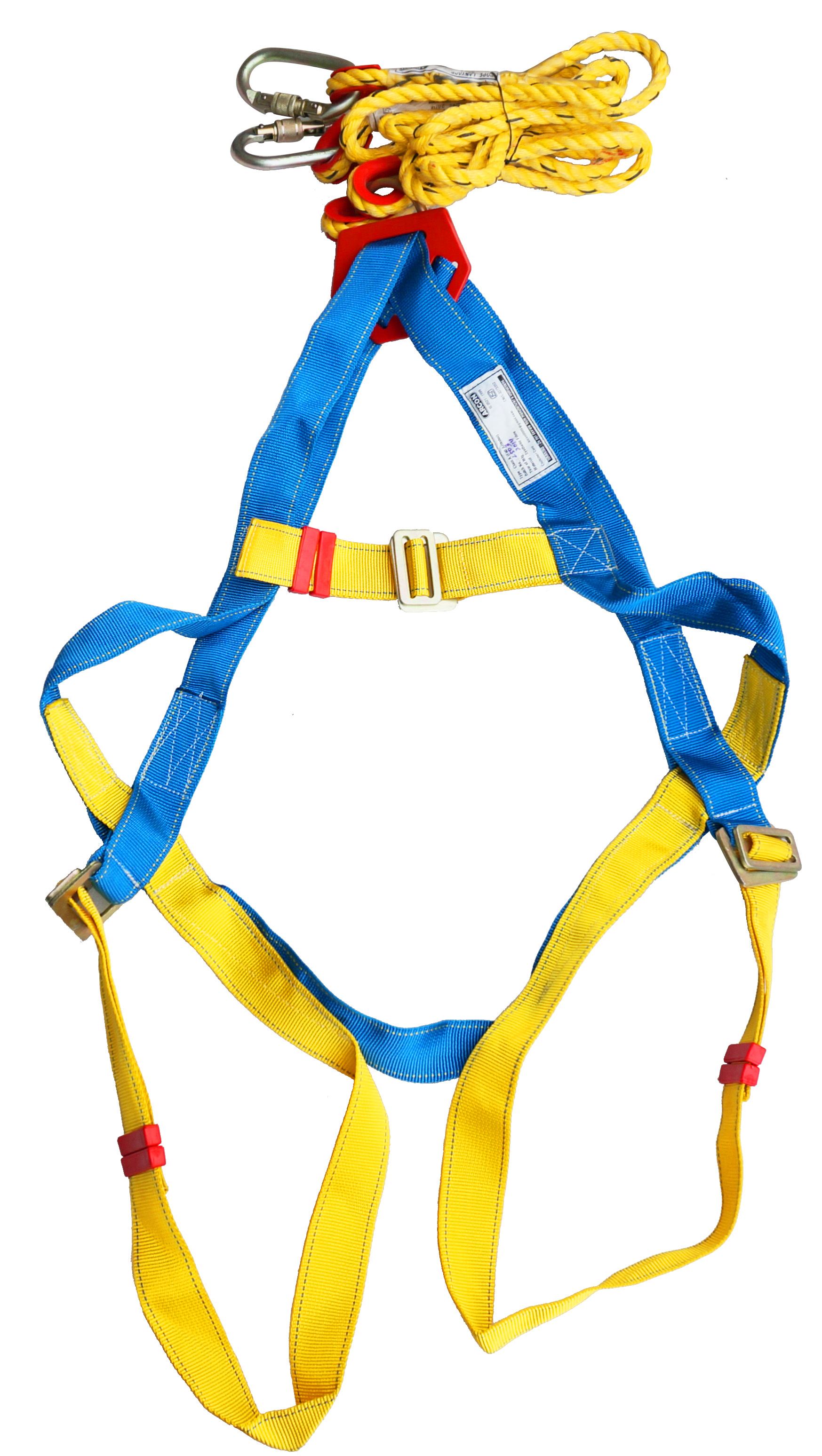 Buy ARCON Polyester Full Body Double Rope Hook Safety Harness L online ...