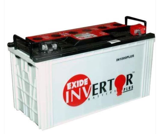 Buy EXIDE IN1000Plus Tubular 12 V 100 - 150 Ah Lead Acid Batteries ...