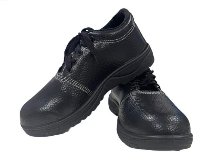 Buy Ellen Plus EP-C6 Rexin Steel Toe Safety Shoes Black online at best ...