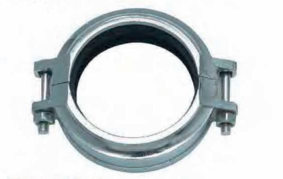 Buy National SS 304 1 inch Couplers Grooved ASTM F1476 Style 05S 05S100 ...