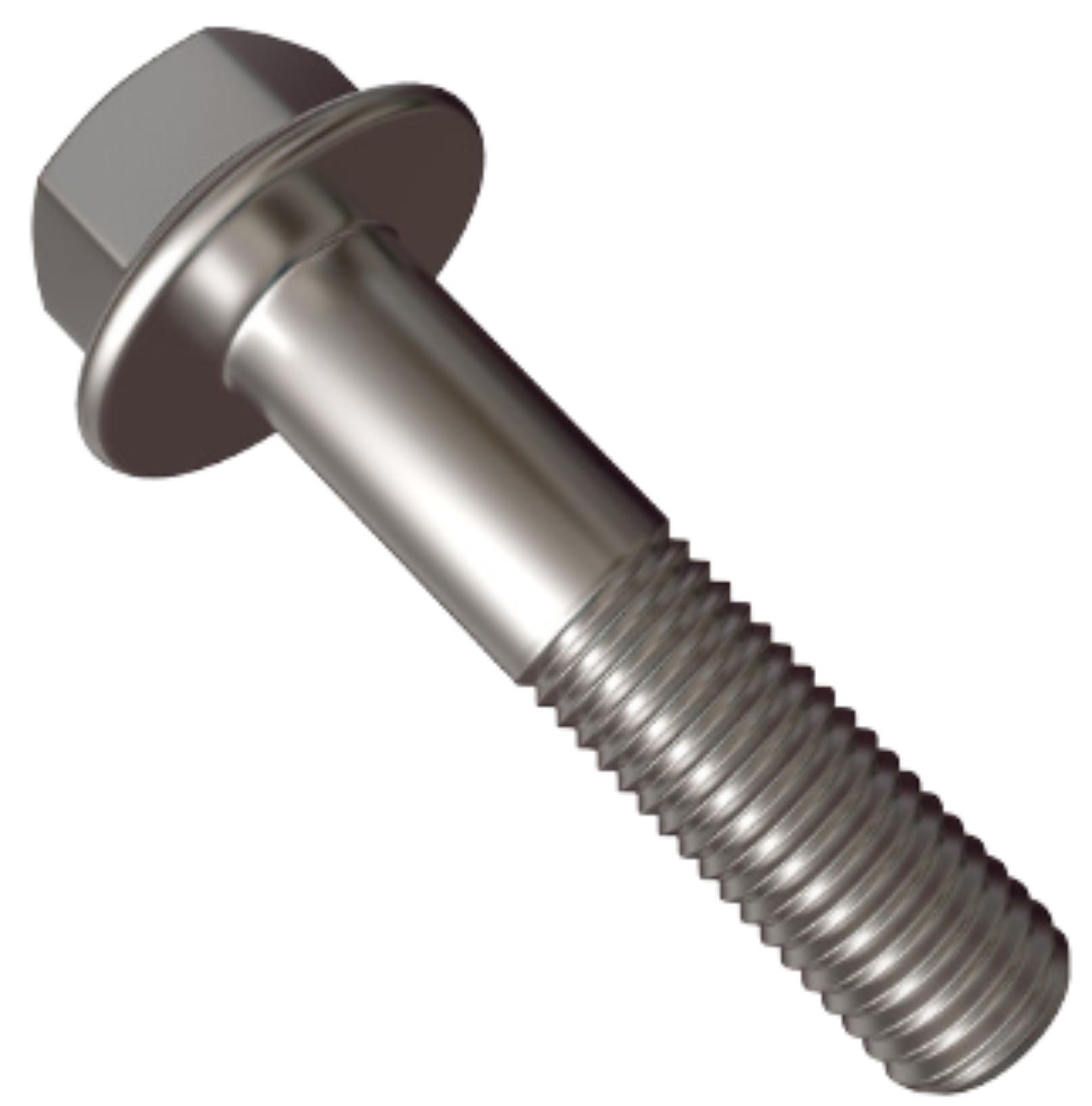 Buy HF M10 x 40 Hexagon Flange Bolt 10.9 DIN 6921 online at best rates ...