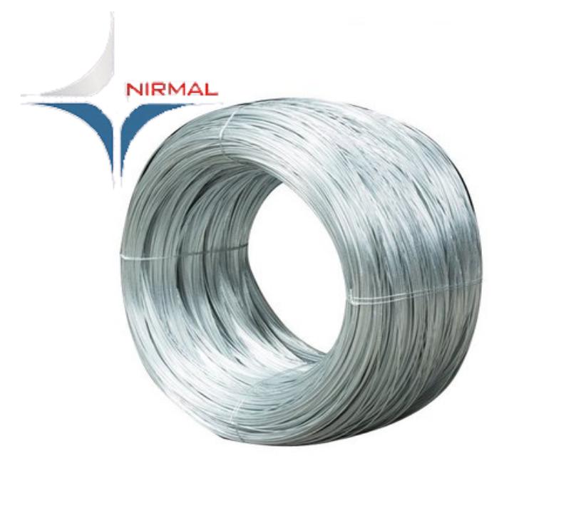Buy NIRMAL WIRES 13 SWG Galvanized Steel Binding Wires Galvanized ...