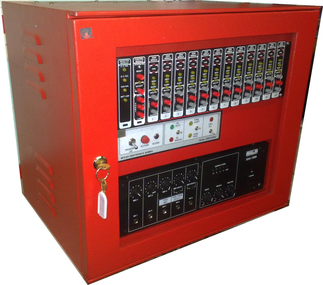 Buy DEEPTRONICS 12 Zone Fire Alarm Control Panel DEEP-ZC-12ZPA online ...