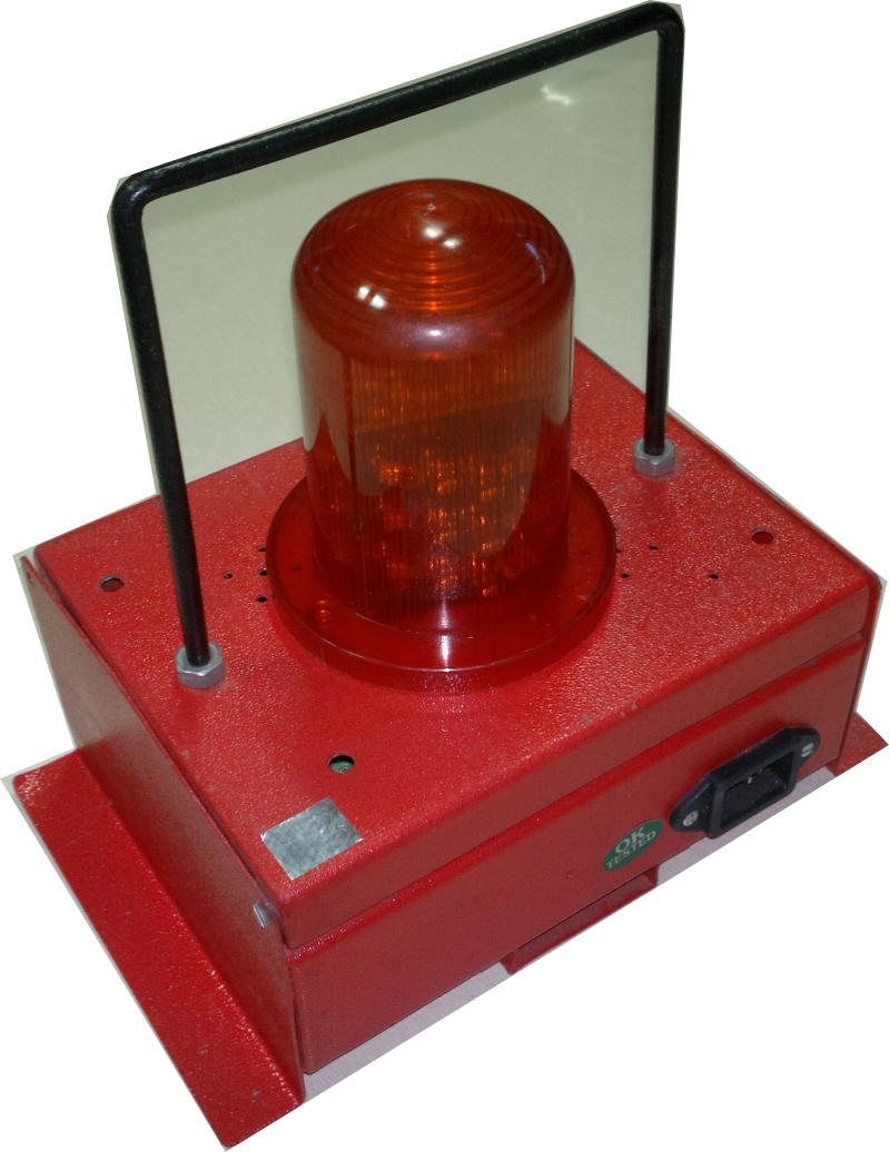Buy DEEPTRONICS 230V AC Sounder Strobe NO SOUND Red online at best ...