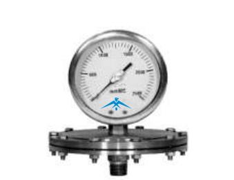 Buy SMIPL 0 - 16 bar Pressure Gauge DN 100 online at best rates in ...