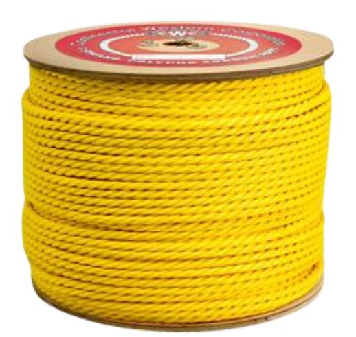 Buy Polypropylene 3 Strand Industrial 48 mm Ropes Multiple Colours ...