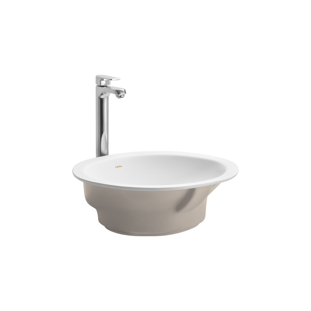 Buy Cera Wash Basin S2030102 Countertop online at best rates in India ...