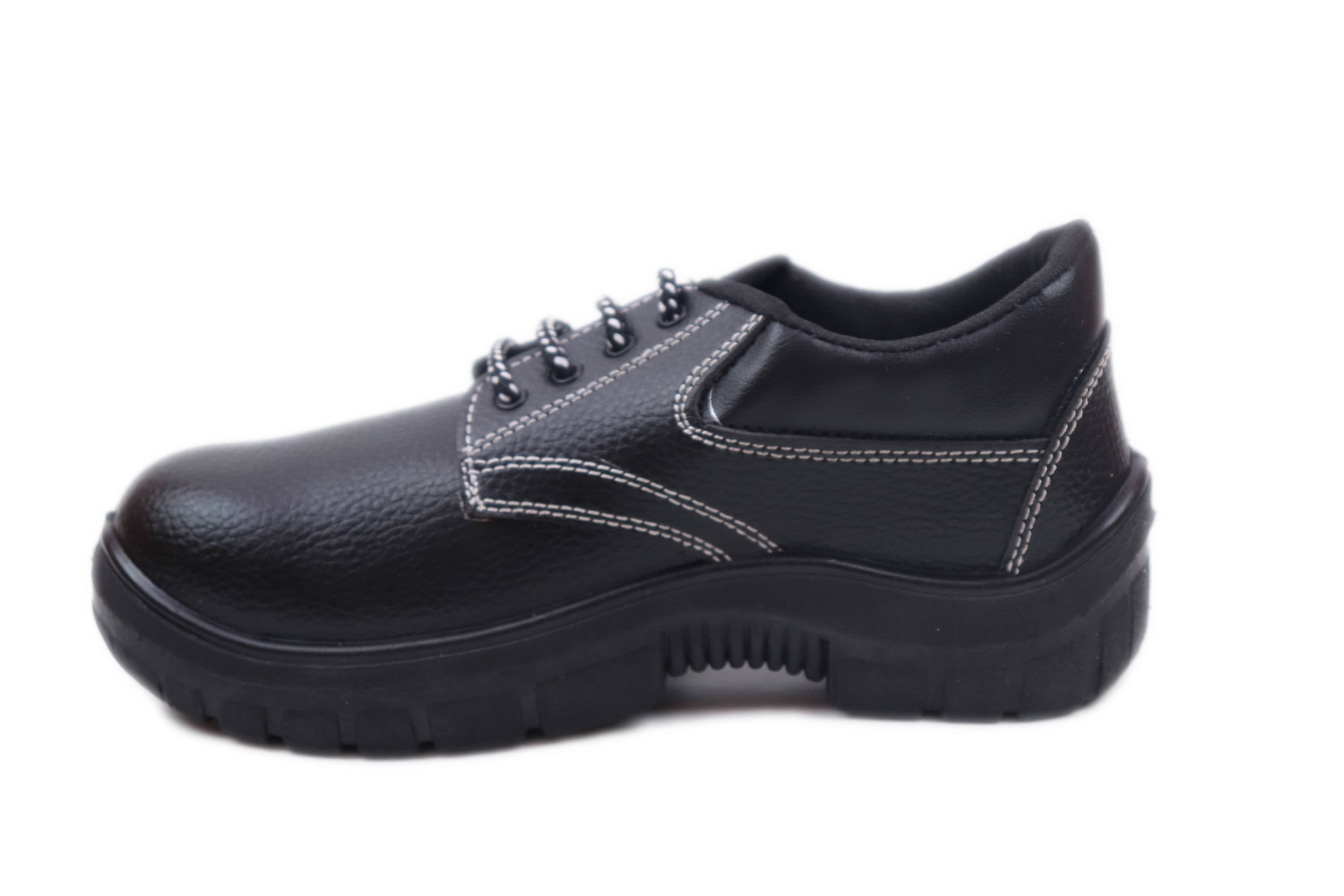 Buy Rainbow RA-701 Synthetic Leather Steel Toe Safety Shoes Black ...