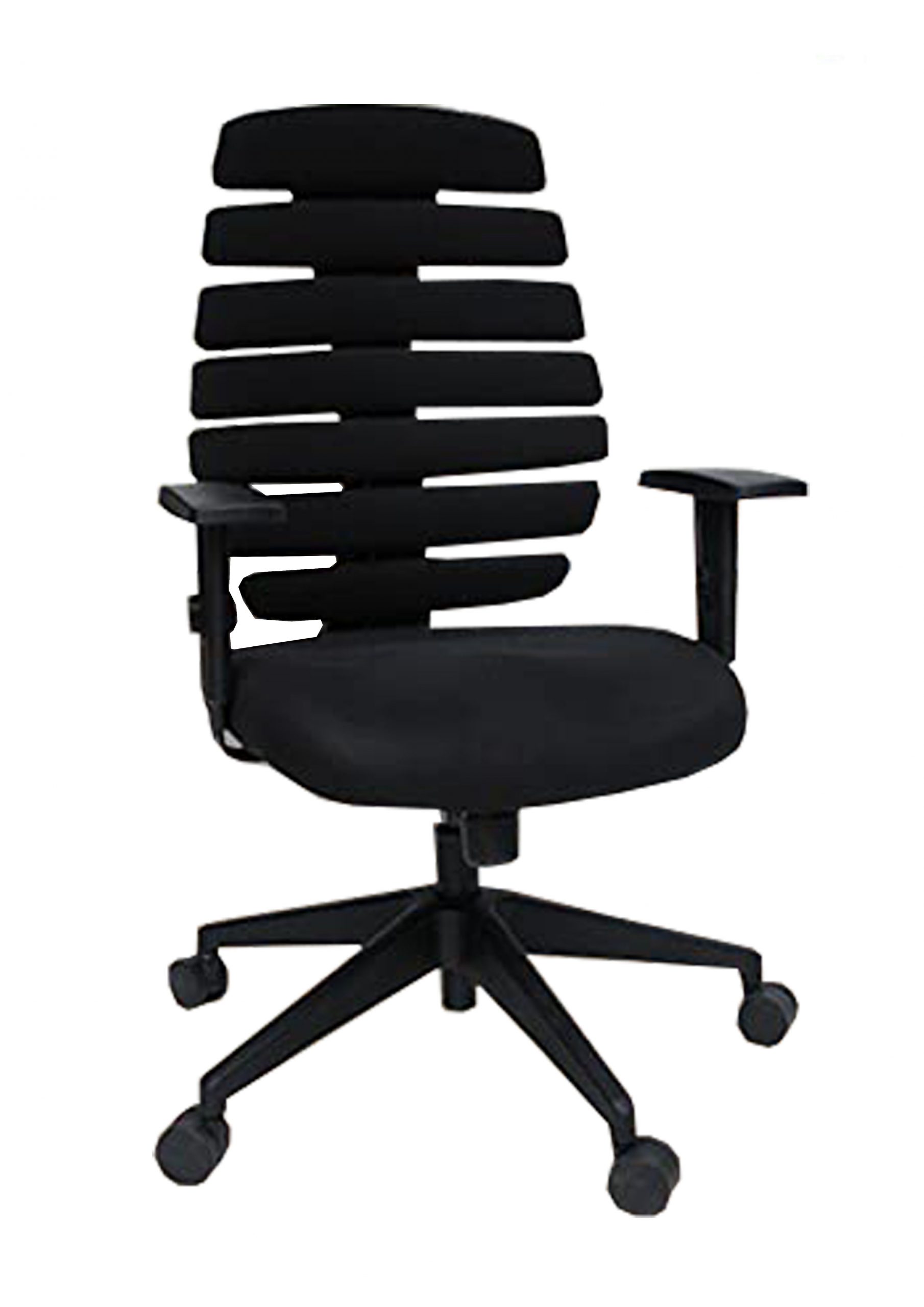 Buy Revolving Black 500 x 500 x 1070 mm Nylon Office Chairs online at ...
