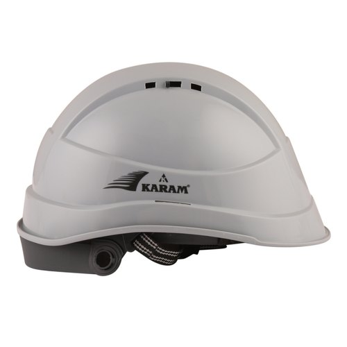 Buy Karam Polyethylene Apex Grey Fusion Safety Helmets PN542 online at ...