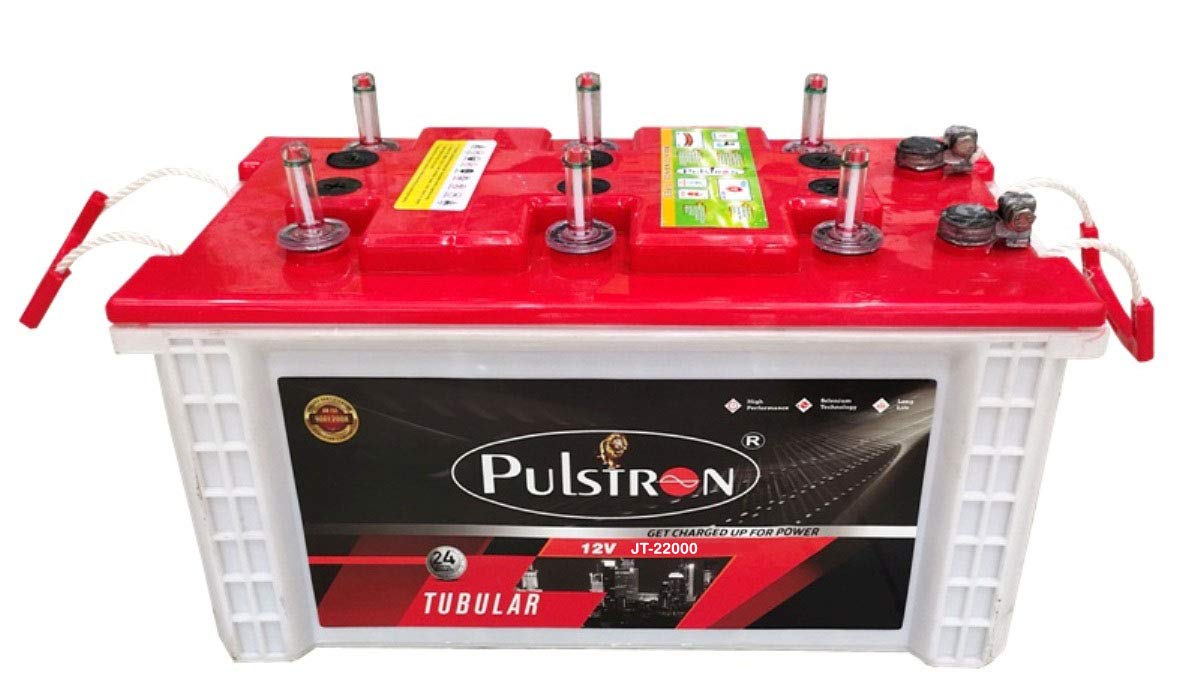 Buy Pulstron 220AH Jumbo Tubular Gel 12 V 220 Ah Lead Acid Batteries ...