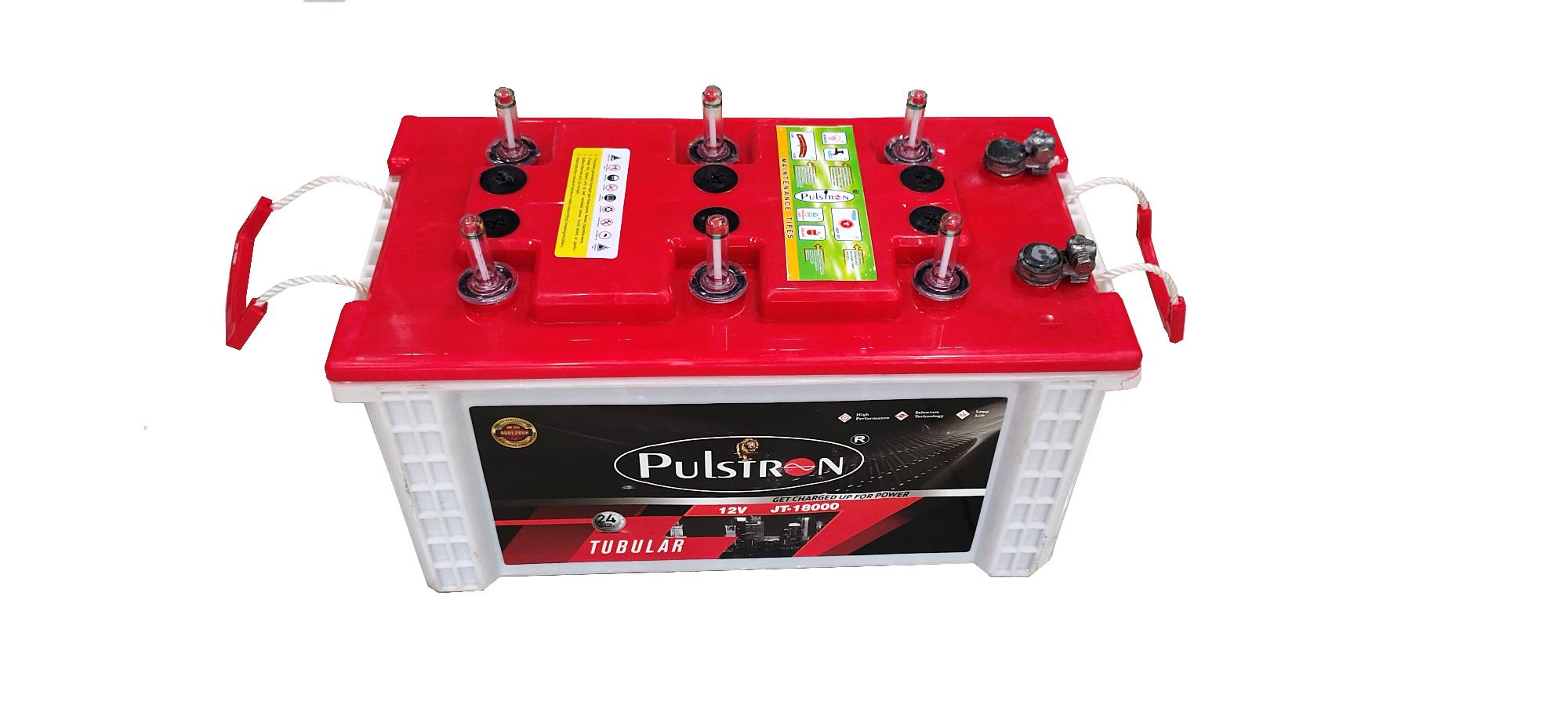 Buy Pulstron 220AH Jumbo Tubular Gel 12 V 220 Ah Lead Acid Batteries ...