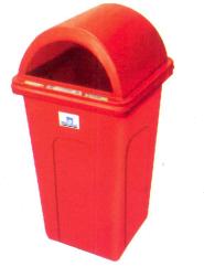 Buy Nilkamal Open Top Bins Red 110 L Plastic online at best rates in ...