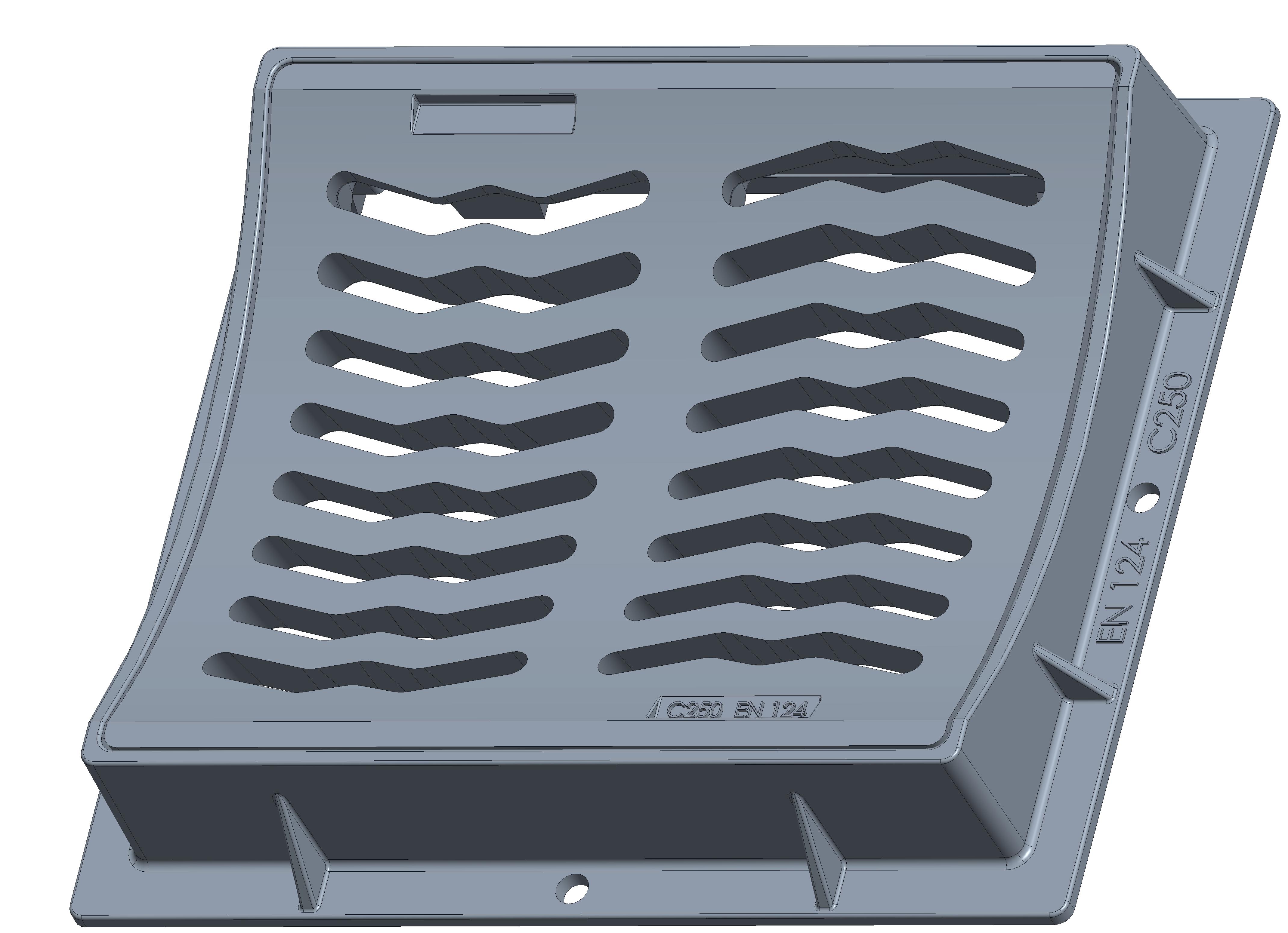 Buy NIF 20 mm Mild Steel Gratings Galvanized Concave online at best ...