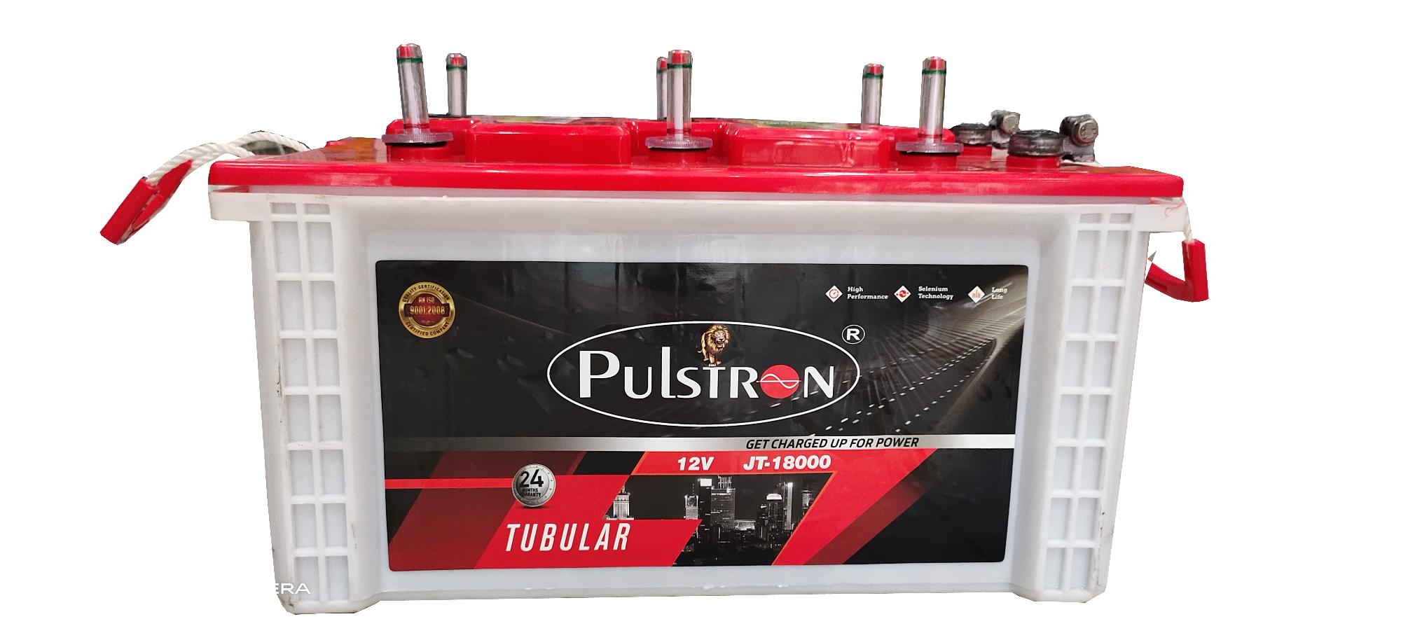 Buy Pulstron Jumbo Tubular Inverter Gel 12 V 180 Ah Lead Acid Batteries ...