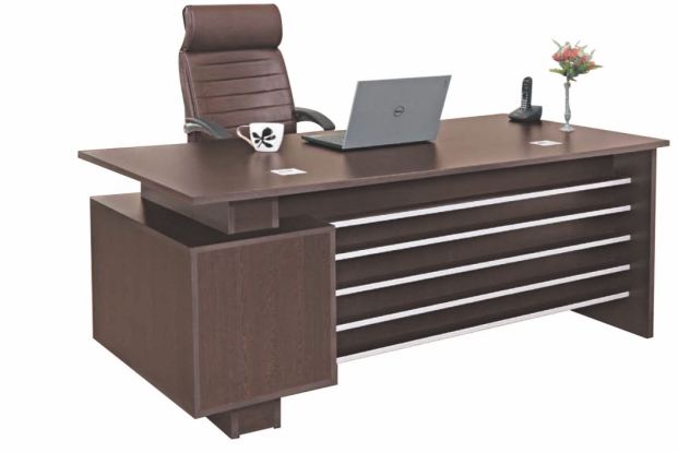 Buy Executive Office Tables Moldau Acacia MDF and Postformed online at ...