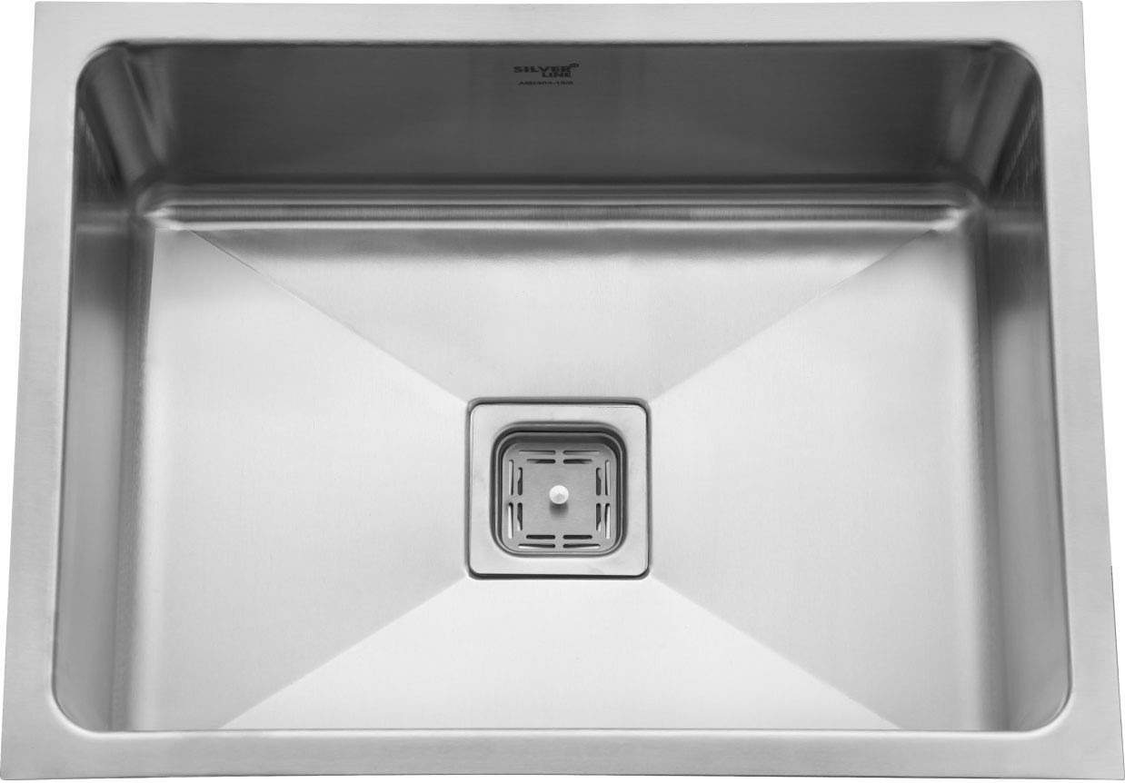 Buy SILVER LINE Wash Basin Single Bowl 24"X18"X10" Countertop online at ...