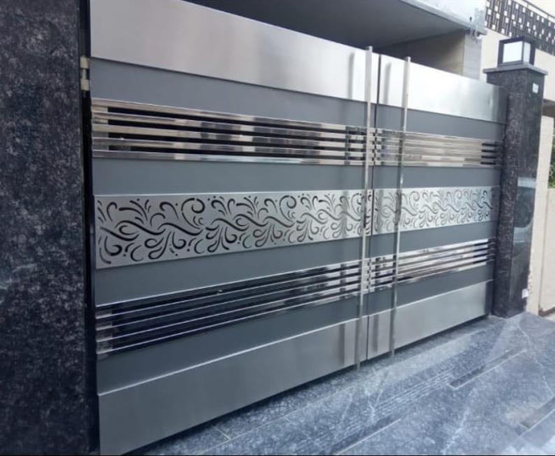 Buy MS ASMA Manual Swing Gate 4 x 1.5 Mtr online at best rates in India ...