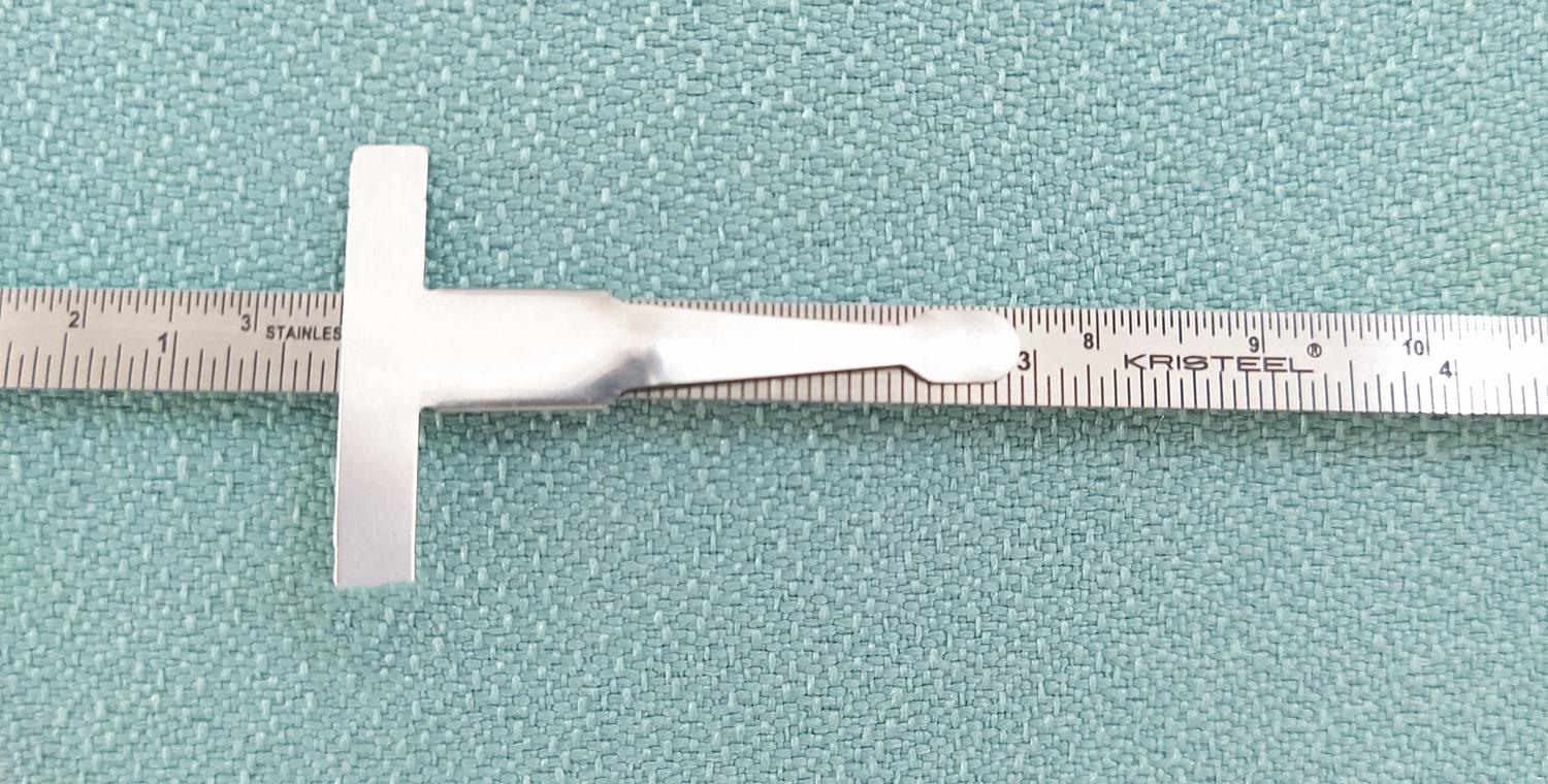 Buy KRISTEEL Flexible 6 mm Steel Rule 1202 online at best rates in ...