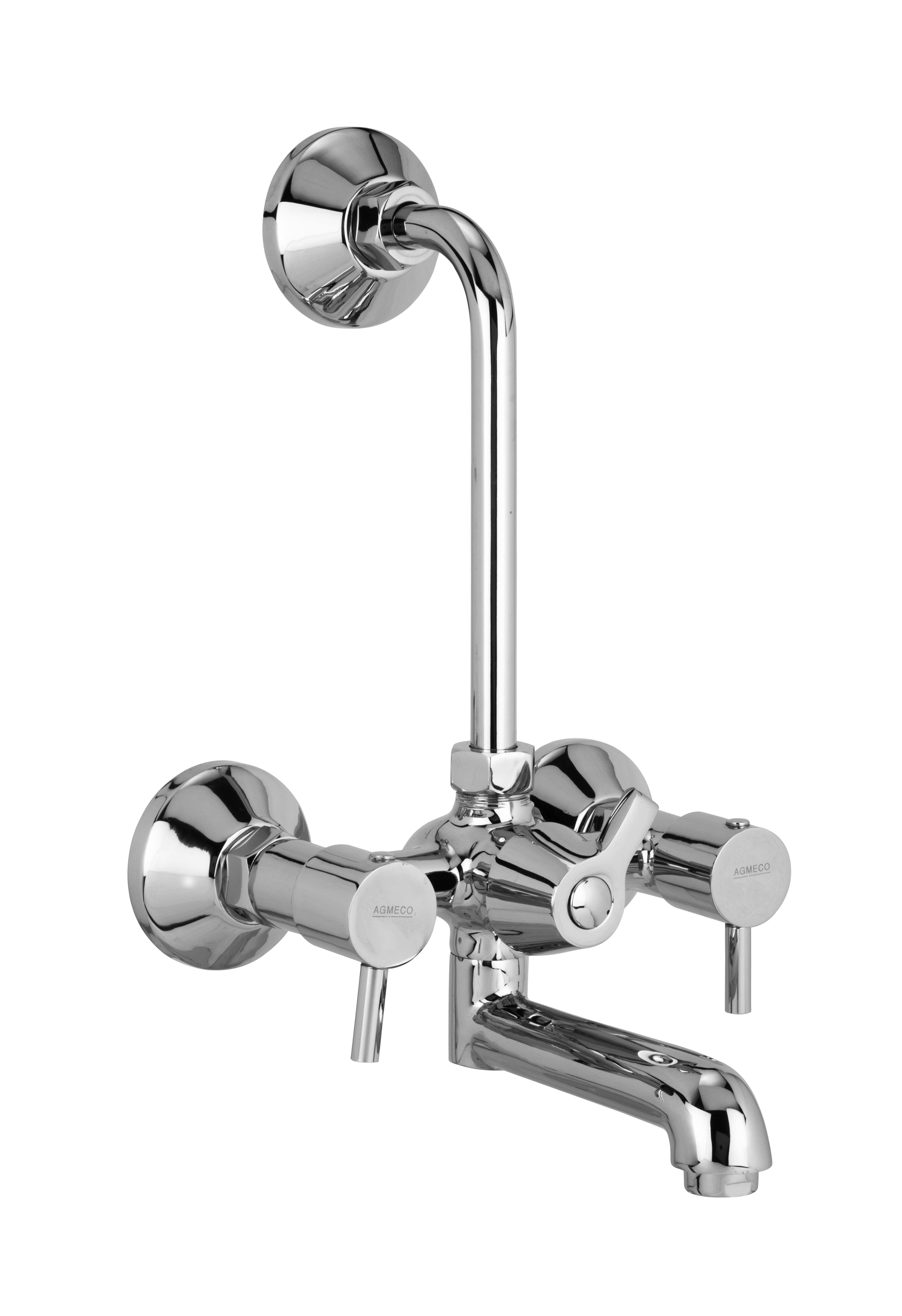 Buy AGMECO Chrome Plated Wall Mixer Faucet PT 00214 online at best ...