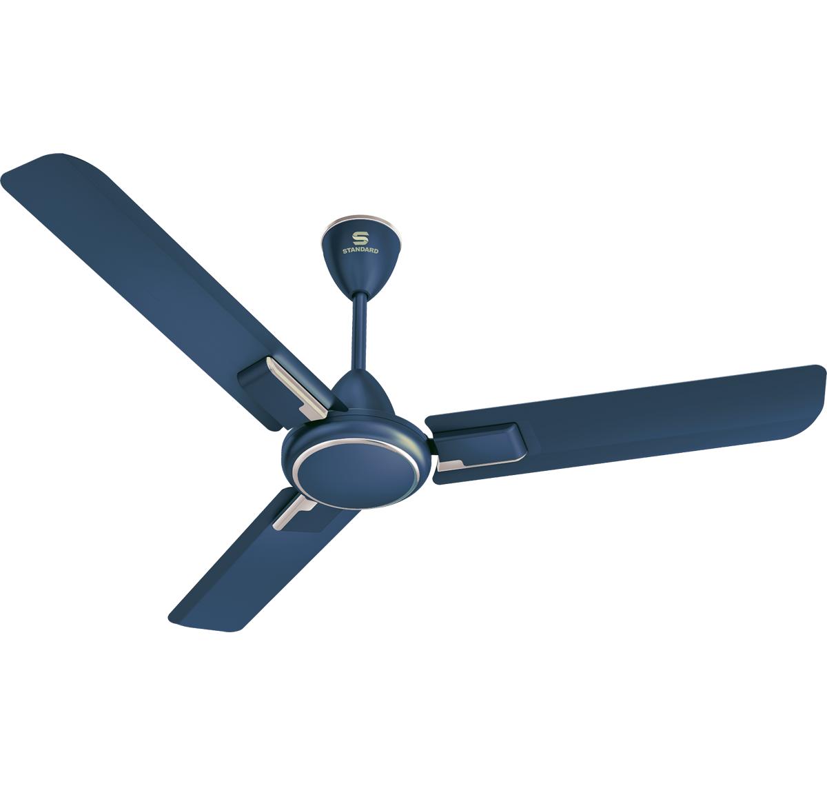 Buy STANDARD ELECTRICALS Frorer 1200 mm 3 Blades 76 W Matt Blue Ceiling ...
