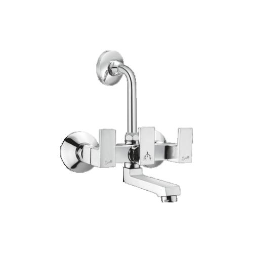 Buy SCOTT Chrome Plated Wall Mixer L Bend Faucet CUBINO online at best ...