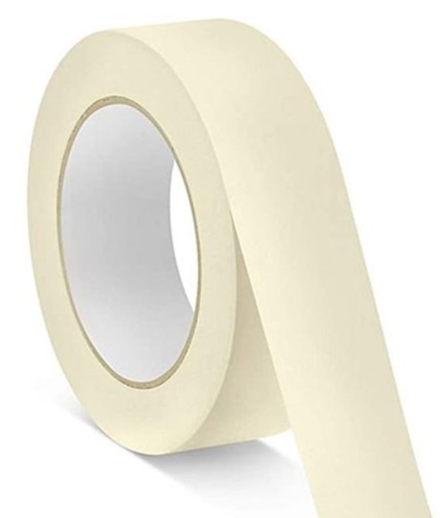 Buy Self Adhesive 22 mm Off White Masking Tape online at best rates in ...