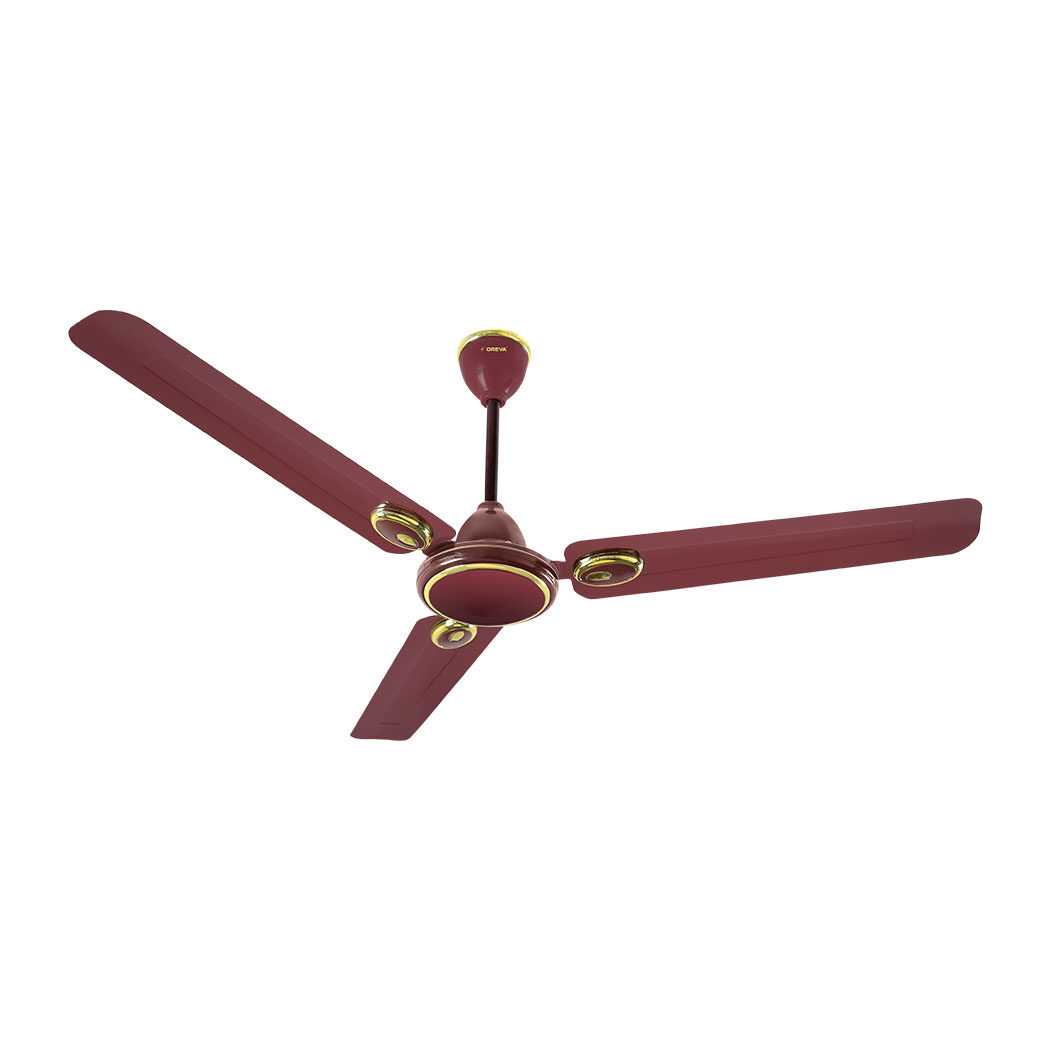 Buy OREVA Adidev DX 1200 mm 3 Blades 70 W Royal Brown Ceiling Fans ...