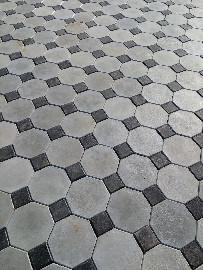 Buy 35 mm Octagon Paver Blocks 15 x 15 inch online at best rates in ...