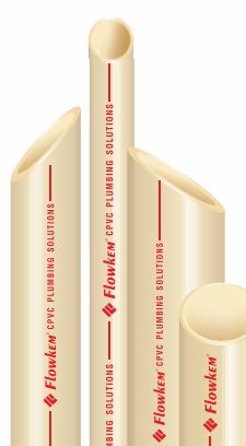 Buy Flowkem 20 mm CPVC Pipes SDR 11 50 m online at best rates in India ...