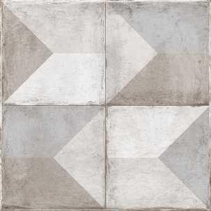 Buy Italica Zoe Grey Decor 600 x 600 mm Grey Decor Polished Porcelain ...