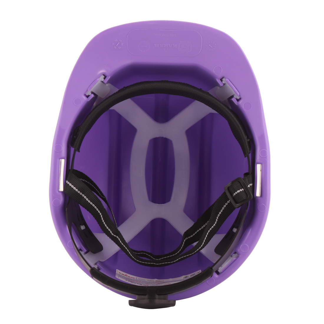 Buy Karam Polymer Violet Air Ventilated Safety Helmets PN521 online at ...