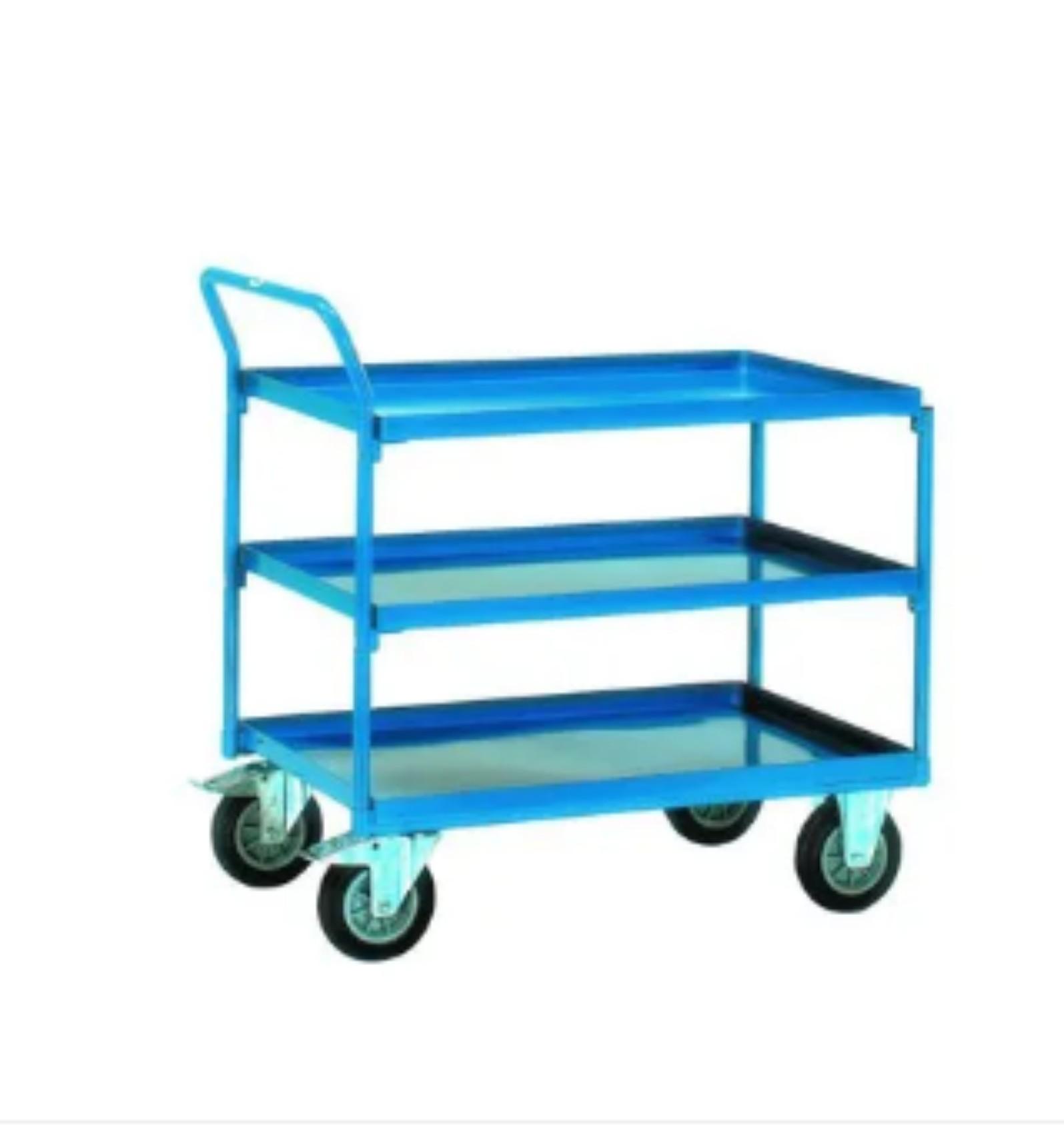 Buy Shree 4 Wheel Hand Trolley 30 kg online at best rates in India | L ...