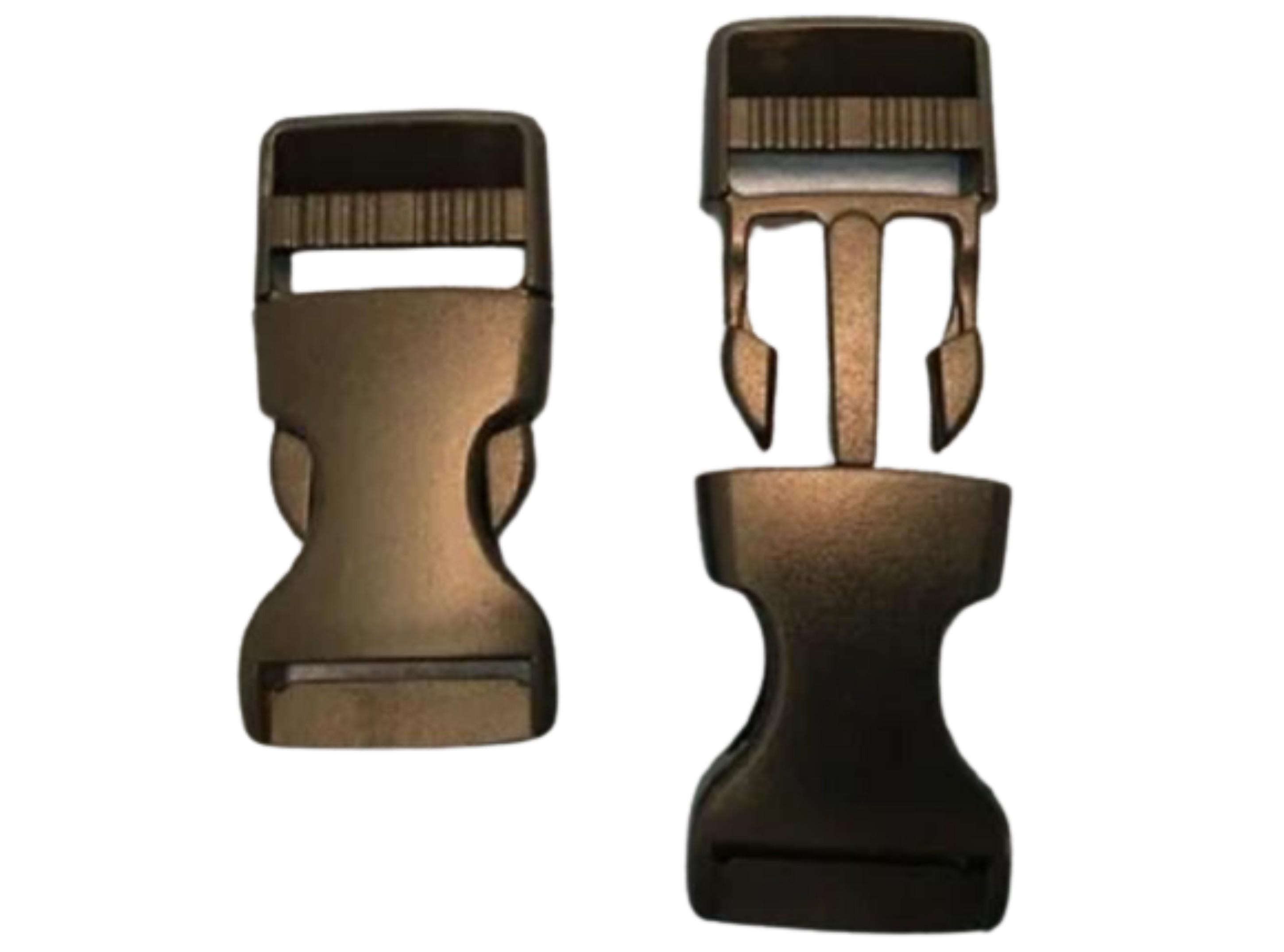 Buy Strapping Clips Webbing Plastic 12 mm Black online at best rates in ...