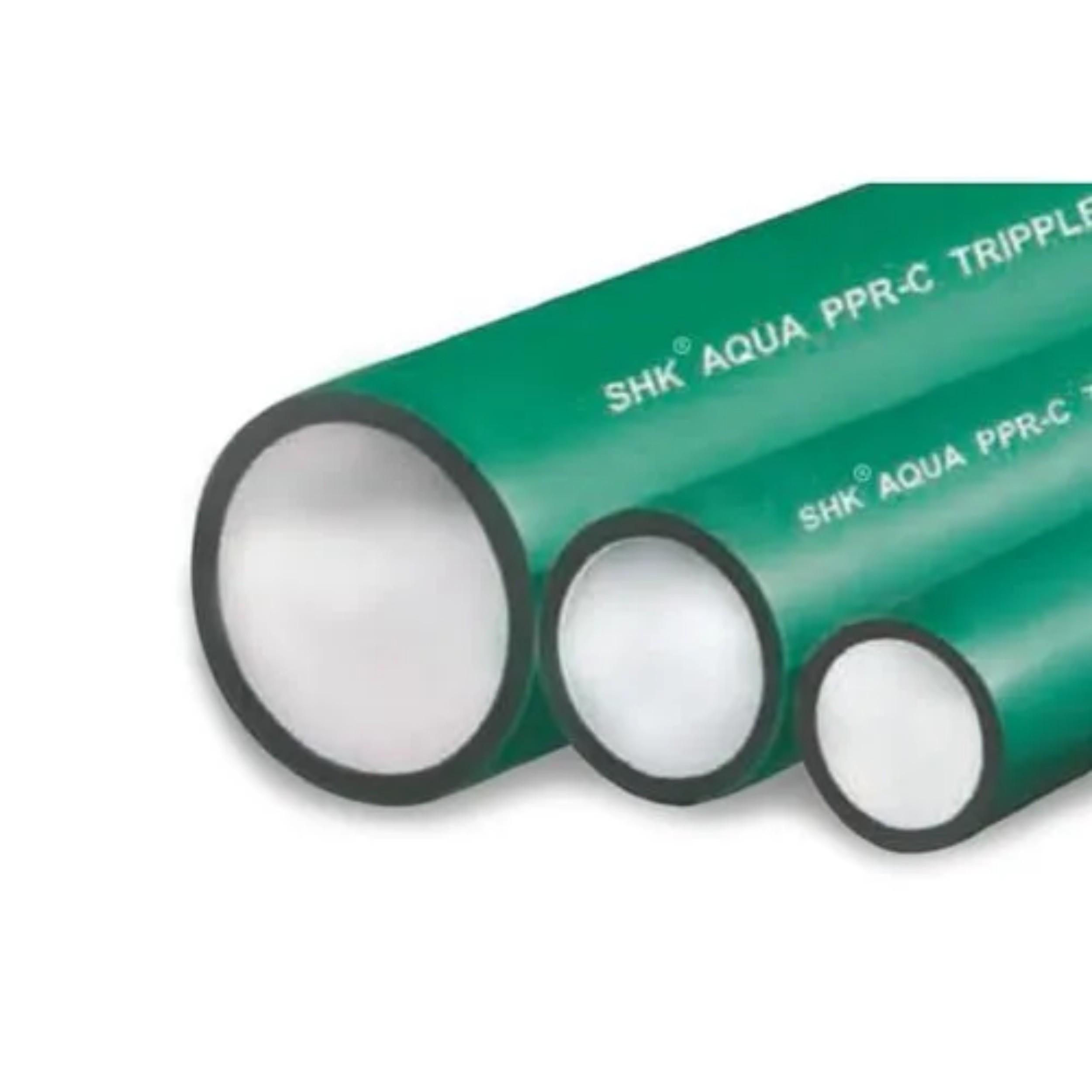 Buy SHK 40 mm PPR Pipes PN 16 Aqua Triple Layer online at best rates in ...