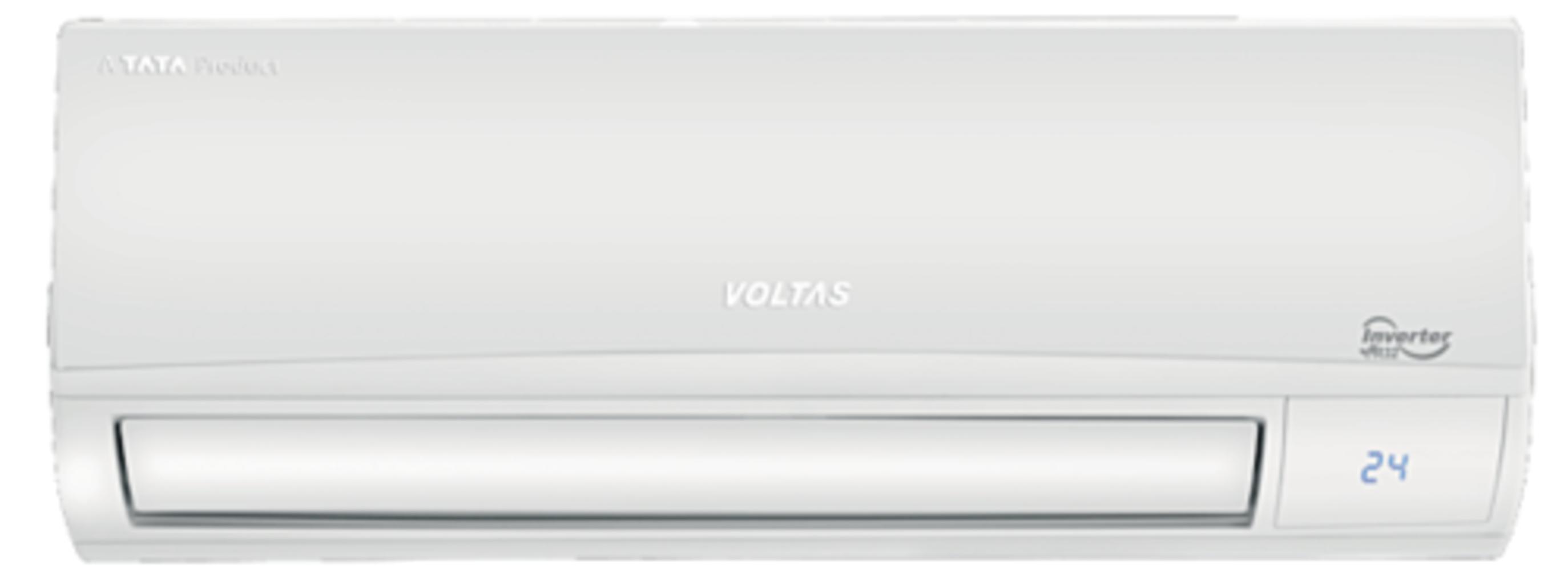 Buy VOLTAS 1 ton Split Inverter 4502932-125 VDZX 5 Star White Room Air ...