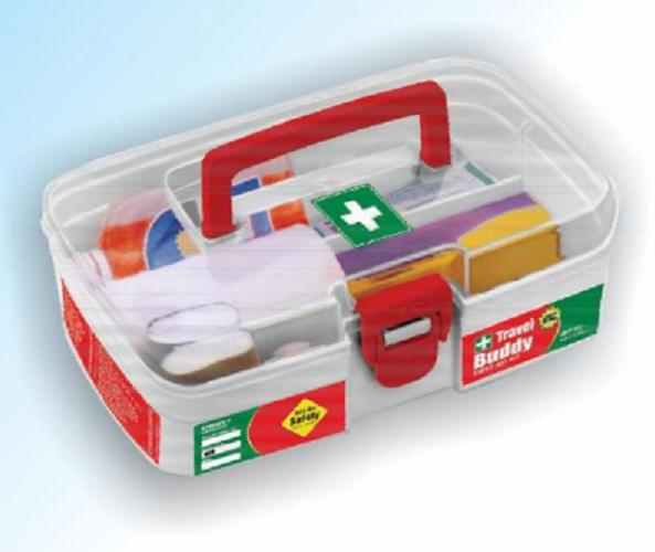 Buy Add-On Safety Home 150 x 235 x 75 mm Transparent First Aid Box ...