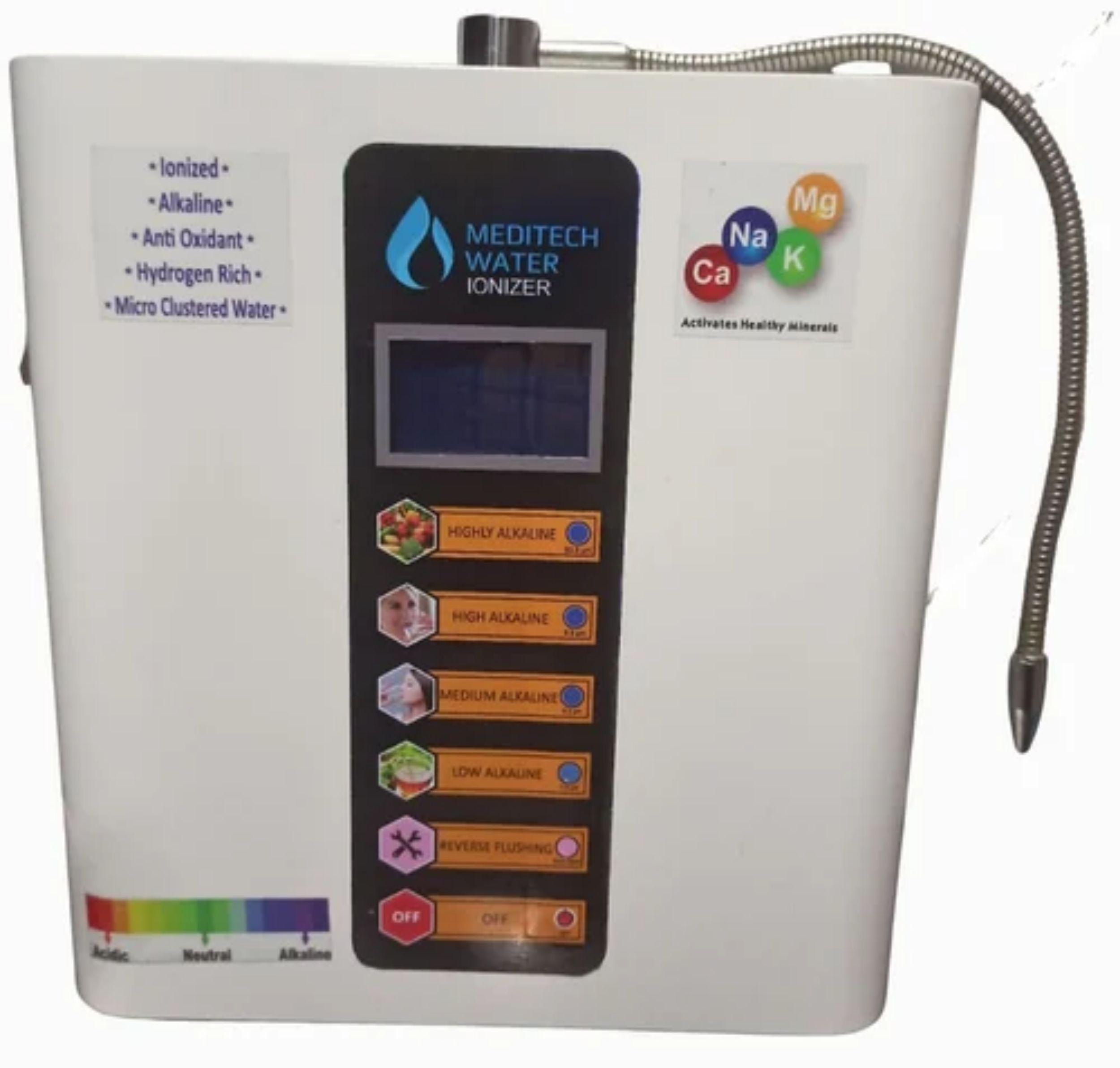 Buy Meditech Water Premium 3 Without Tank Water Ionizer Graphical ...