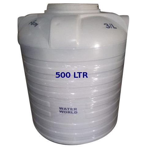 Buy NPI Plastic Water Tanks 500 L White online at best rates in India ...