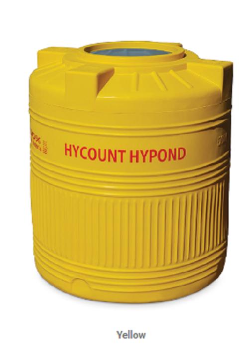 Buy HYCOUNT Hypond Polyethylene Water Tanks 1500 L Yellow online at ...