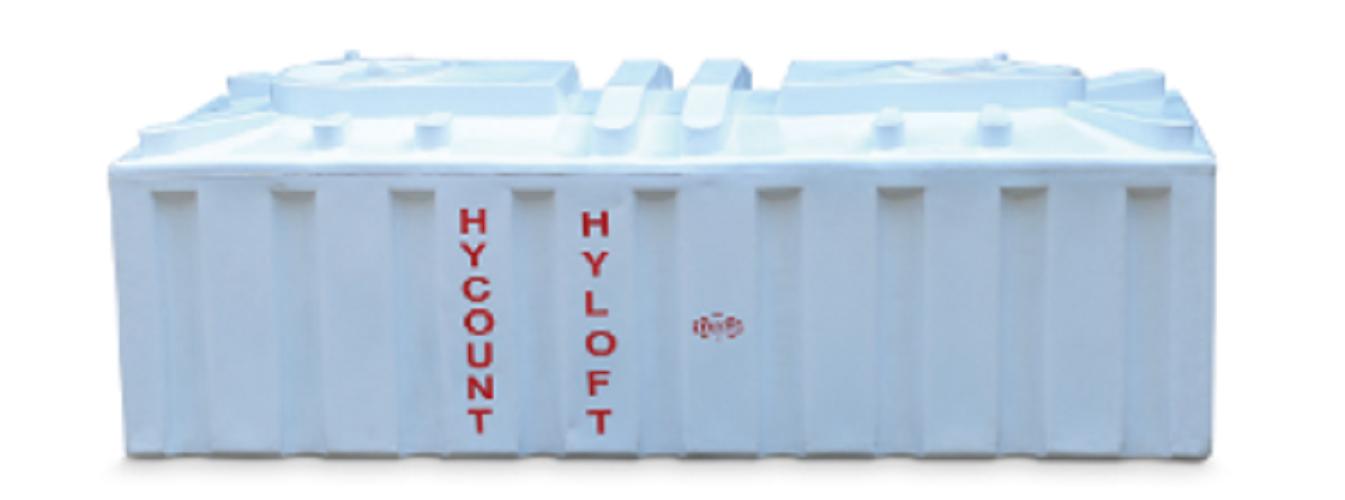Buy HYCOUNT Hyloft Polyethylene Water Tanks 500 L White online at best ...