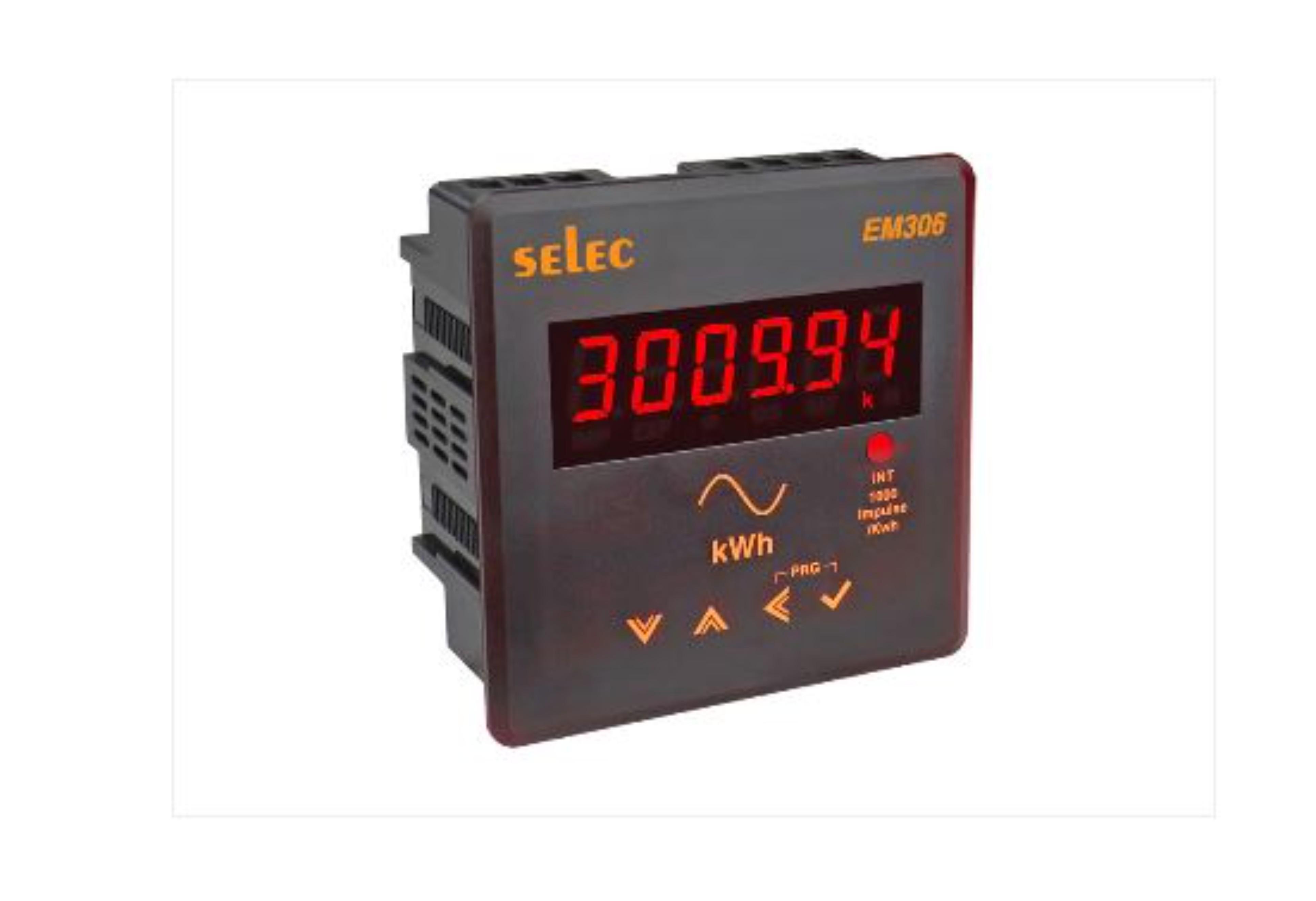 Buy SELEC EM306 5 A Three Phase Digital Energy Meters online at best ...