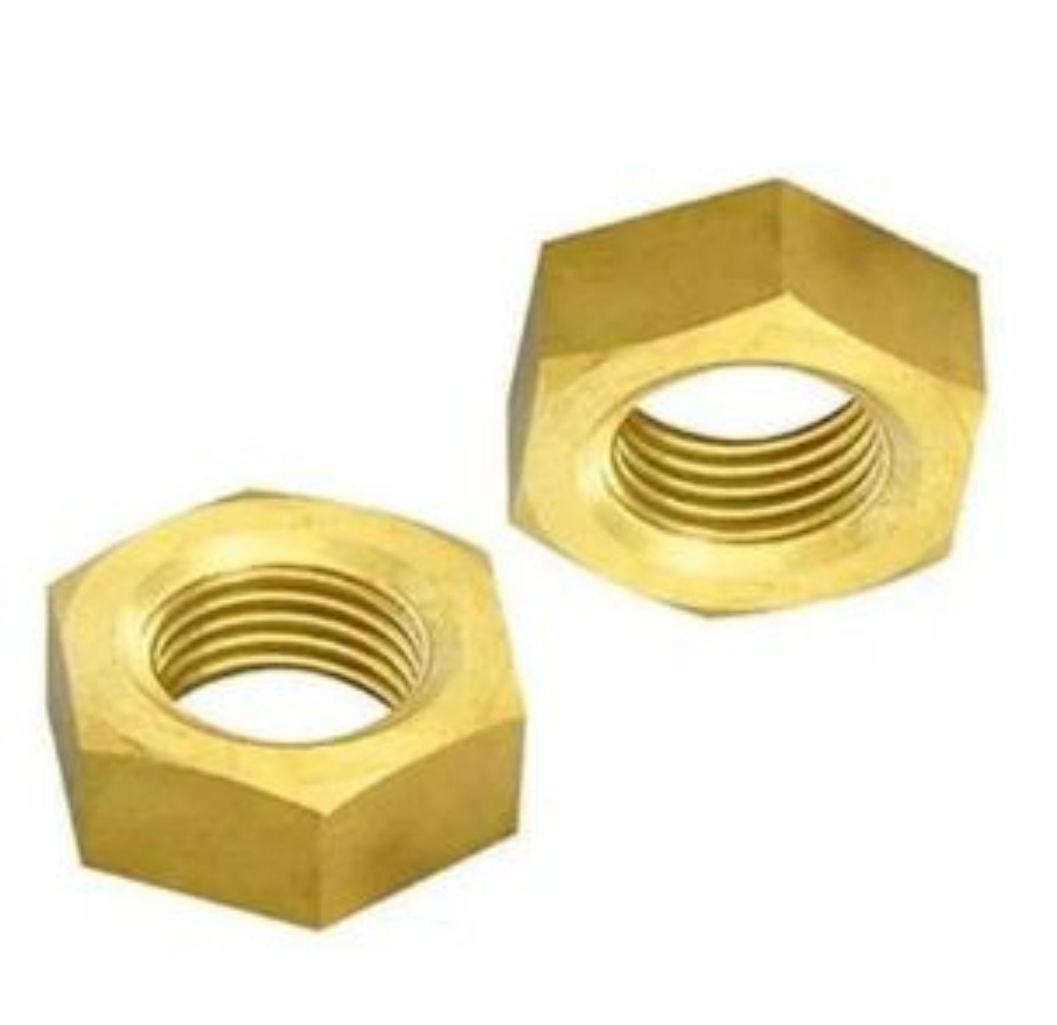 Buy M4 - M84 Hexagon Head Nuts Brass online at best rates in India | L ...